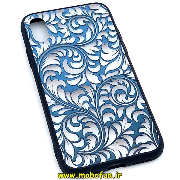 خرید و قیمت قاب گوشی Iphone X Xs آیفون پشت گلس شیشه ای لیزری کلاسیک